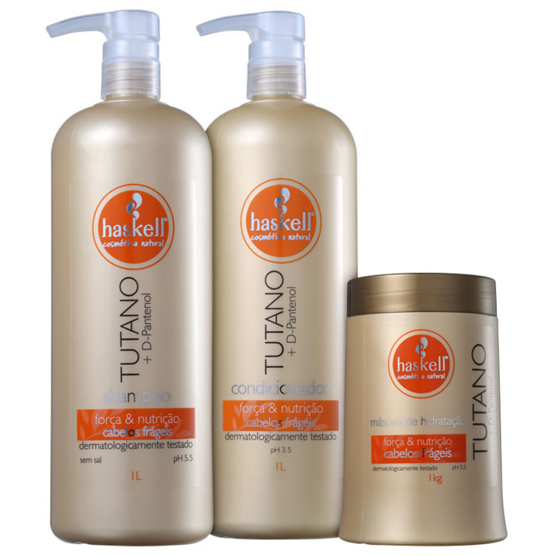 Kit Haskell Tutano Tratamento Salão | Beleza na Web