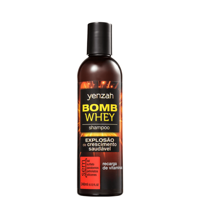 Shampoo Yenzah Whey Bomb Cream | Beleza na Web